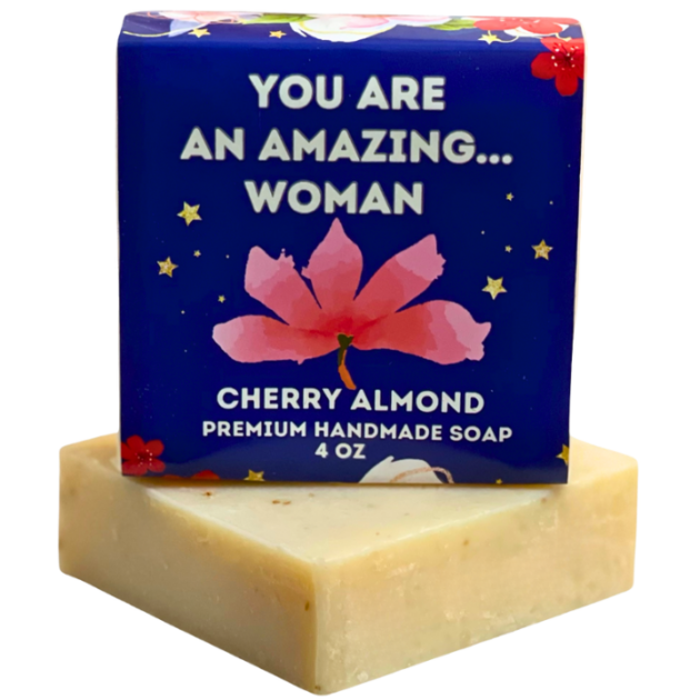 You Are An Amazing Woman Scented Handmade Soap 4 oz - My Beauty Gift Box