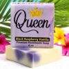 Queen Handmade Black Raspberry Vanilla Scented Body & Hand Soap 4 oz ...