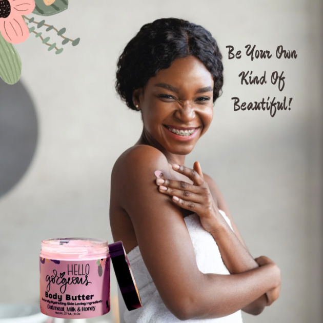 Hello Gorgeous Oatmeal, Milk & Honey Smooth Body Butter 6 oz - My ...