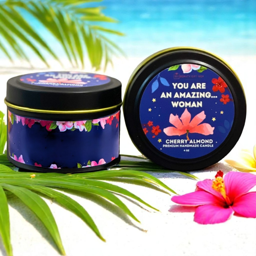 Hello Gorgeous Scented Handmade Candle 4 oz & Matches Gift Set - My ...