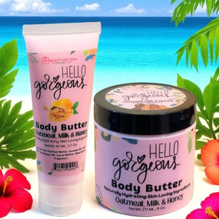 Oatmeal Milk & Honey Scented Body Butter - My Beauty Gift Box