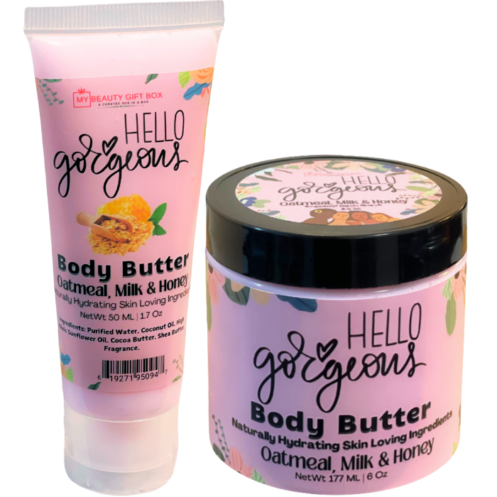 Hello Gorgeous Oatmeal, Milk & Honey Smooth Body Butter 6 oz - My ...
